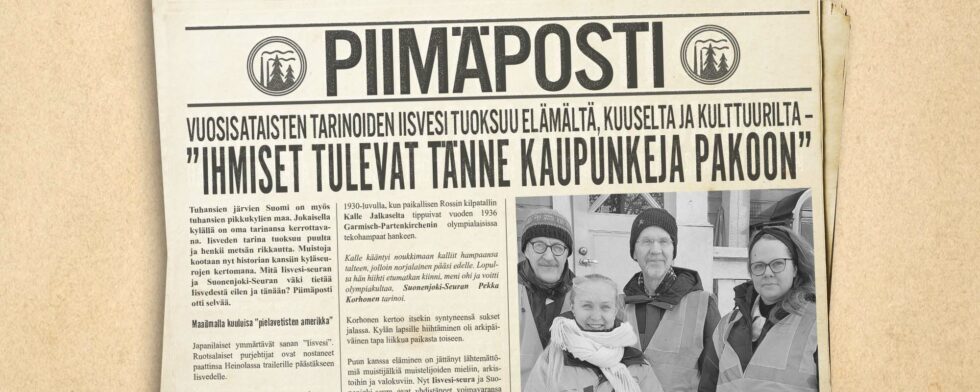 Vuosisataisten tarinoiden Iisvesi tuoksuu elämältä, kuuselta ja ...